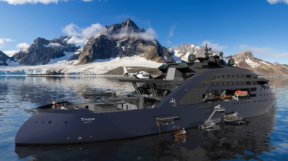 Thorium-powered: ULSTEIN THOR zero-emission ship concept… | Ulstein