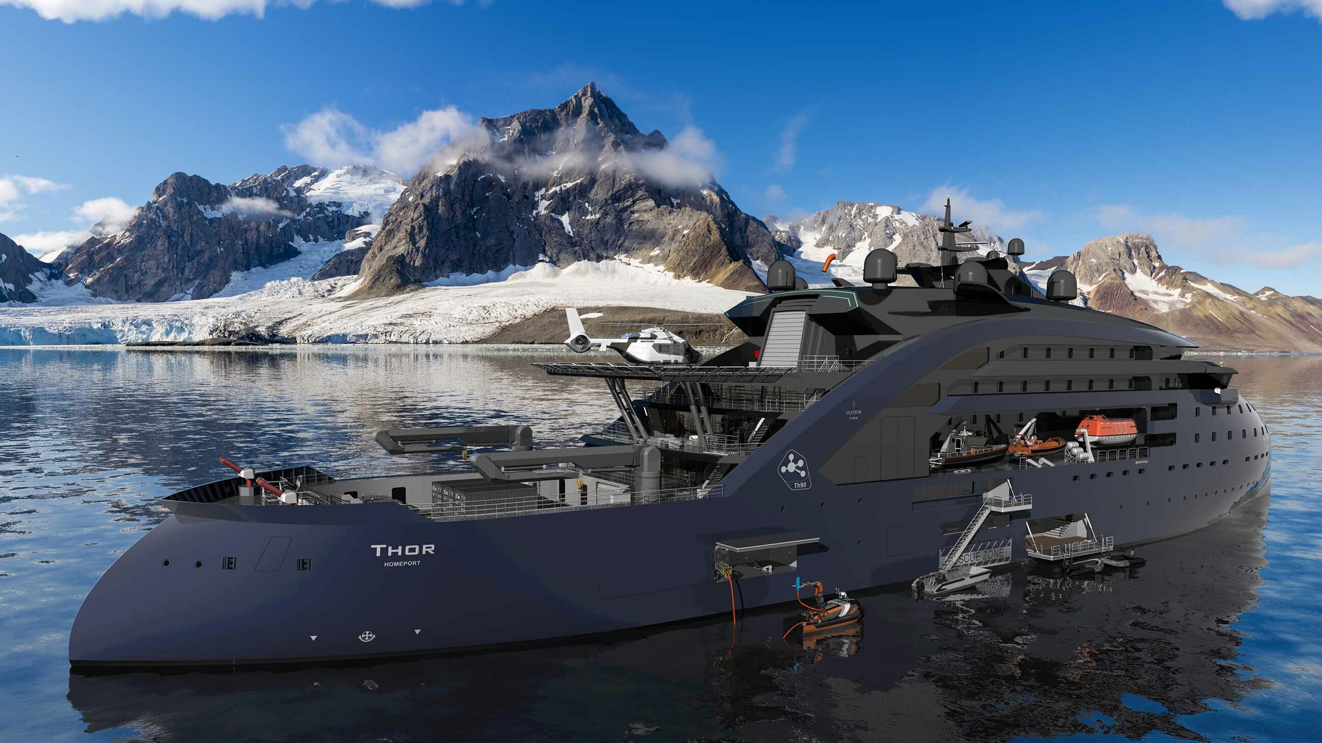Thorium-powered: ULSTEIN THOR zero-emission ship concept… | Ulstein