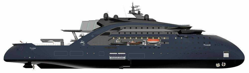 Thorium-powered: ULSTEIN THOR zero-emission ship concept… | Ulstein