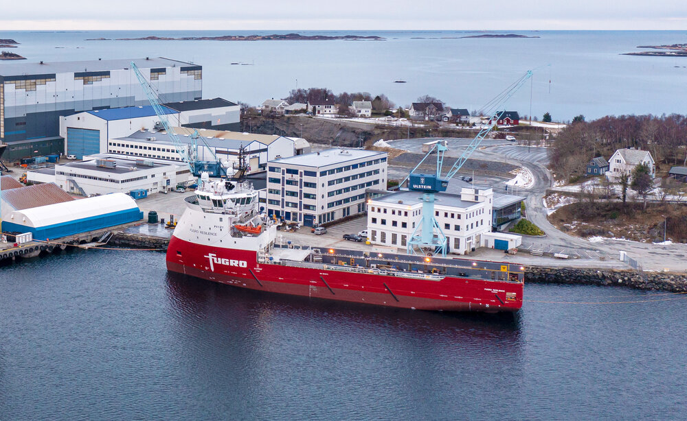 Transforming a PSV into a geotechnical survey vessel | Ulstein