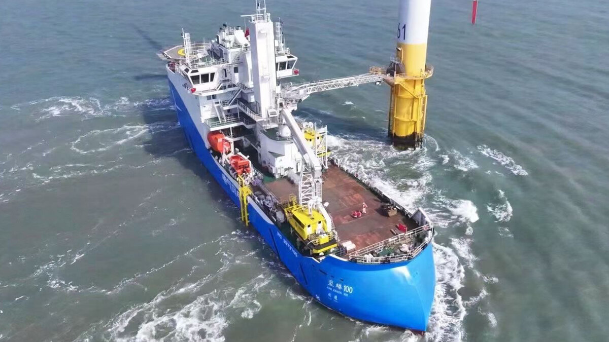 Delivery of first two purpose-designed SOVs for Chinese… | Ulstein