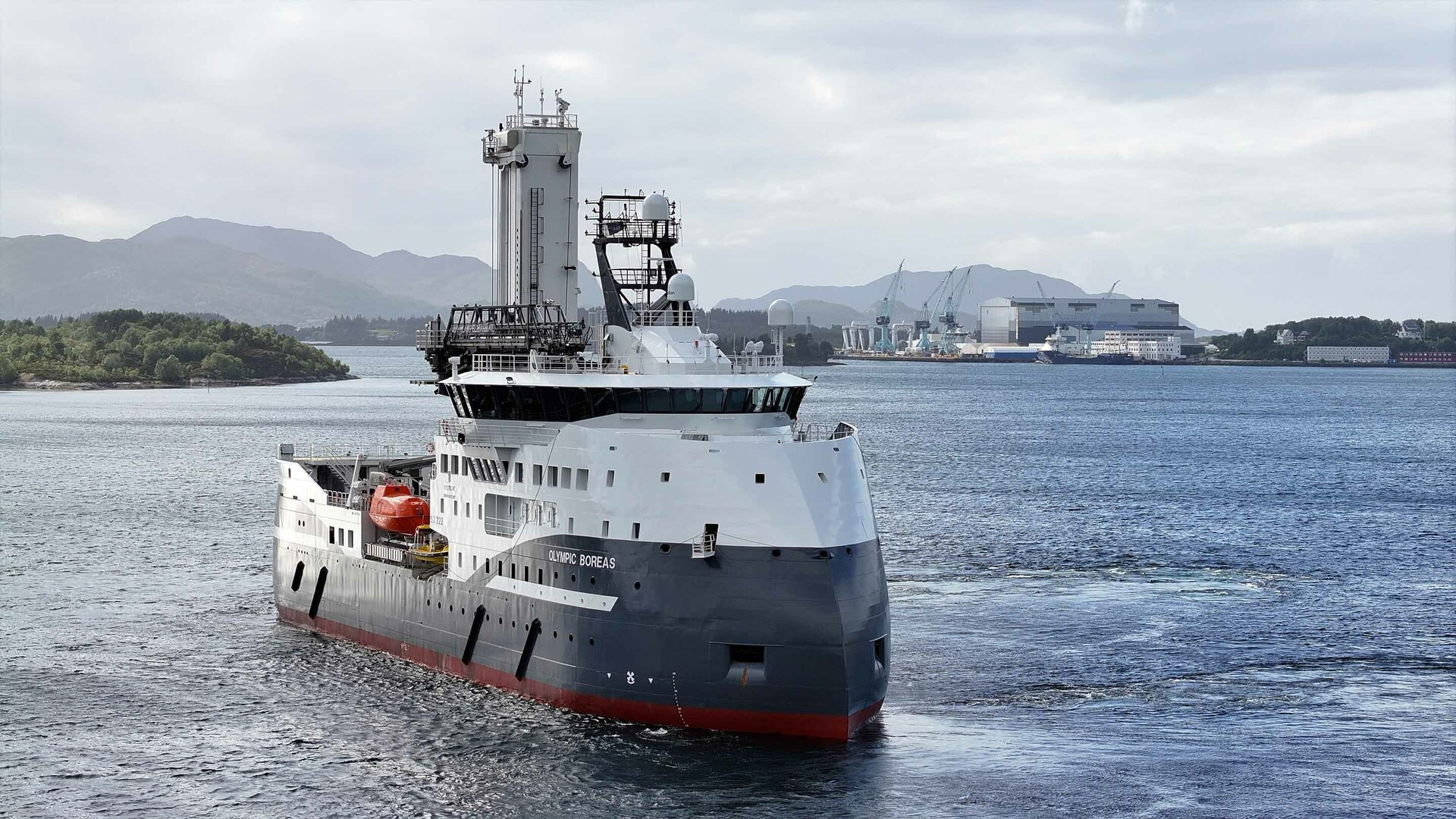 Olympic Boreas CSOV – delivered and ready for offshore… | Ulstein