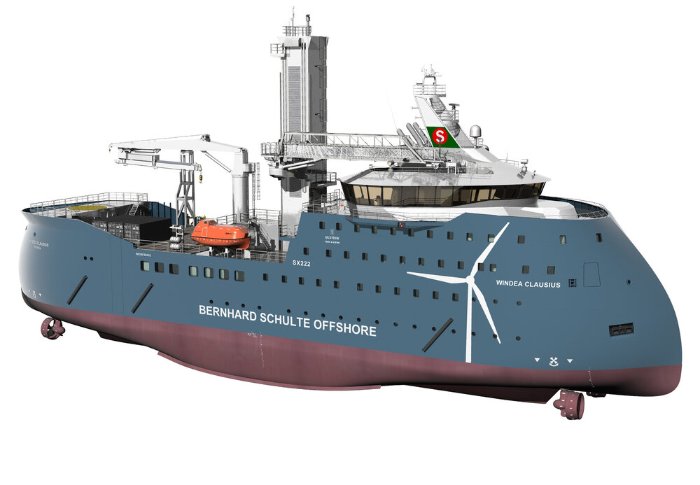 WINDEA Clausius delivered – BS Offshore receives second… | Ulstein