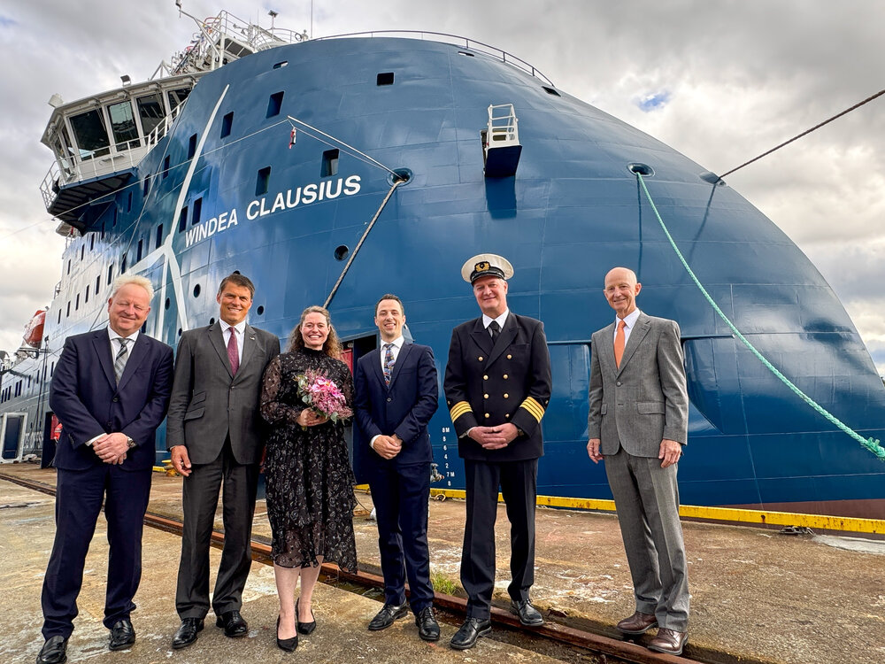 WINDEA Clausius delivered – BS Offshore receives second… | Ulstein