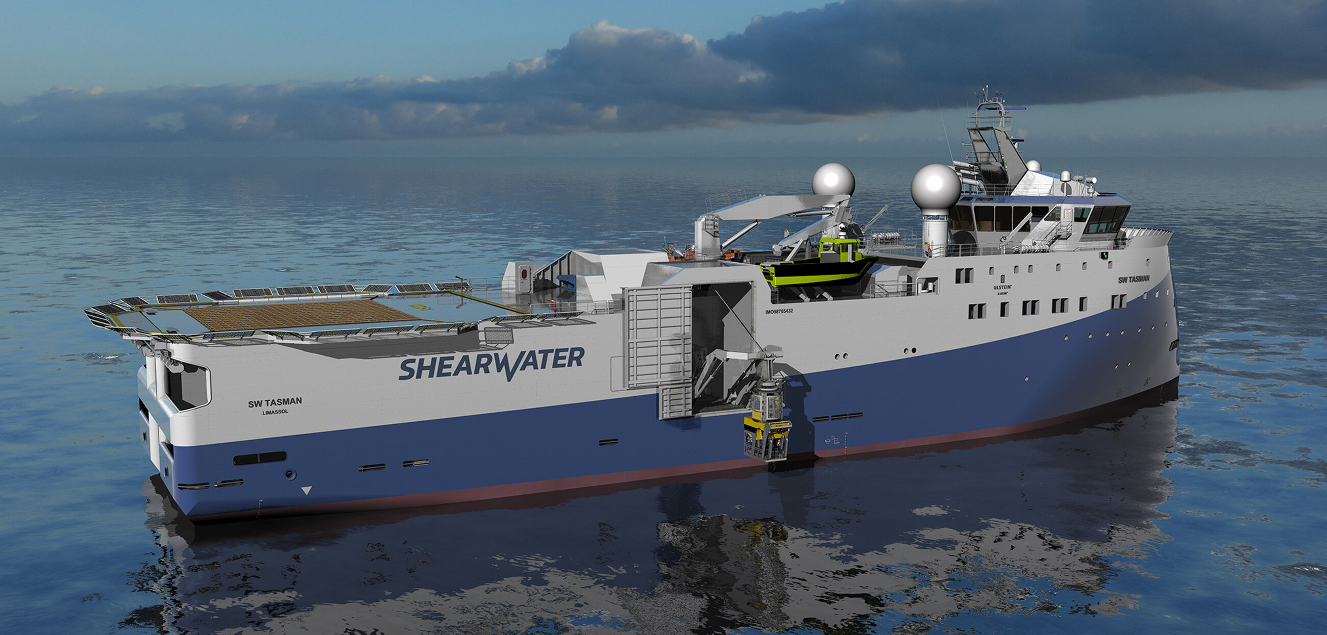 Vessel conversion design for Shearwater | Ulstein