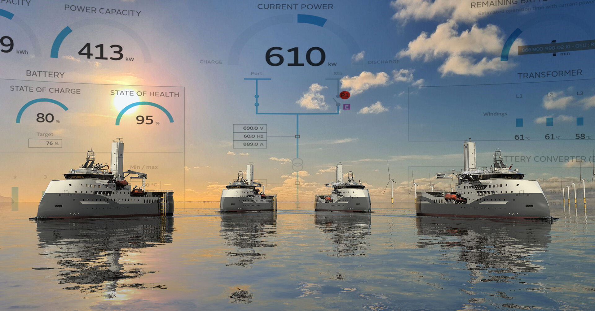 Delivering power and control systems to the Olympic CSOVs | Ulstein