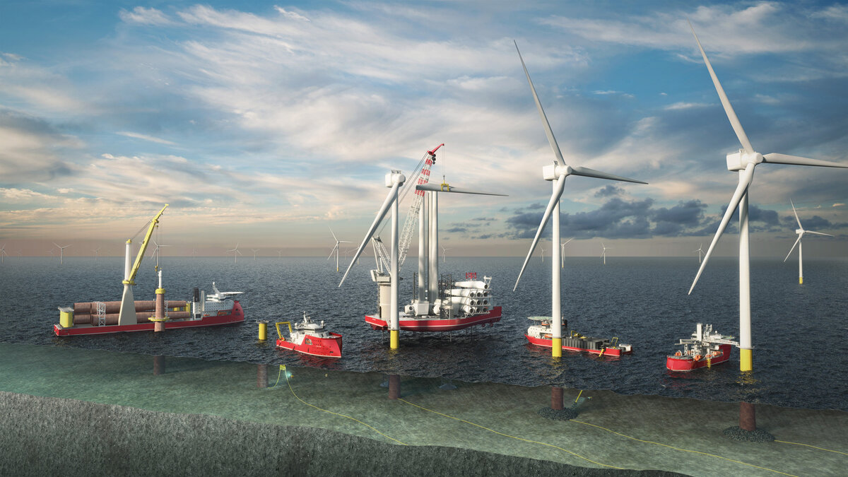5 stages in the lifecycle of an Offshore Wind Farm | Ulstein