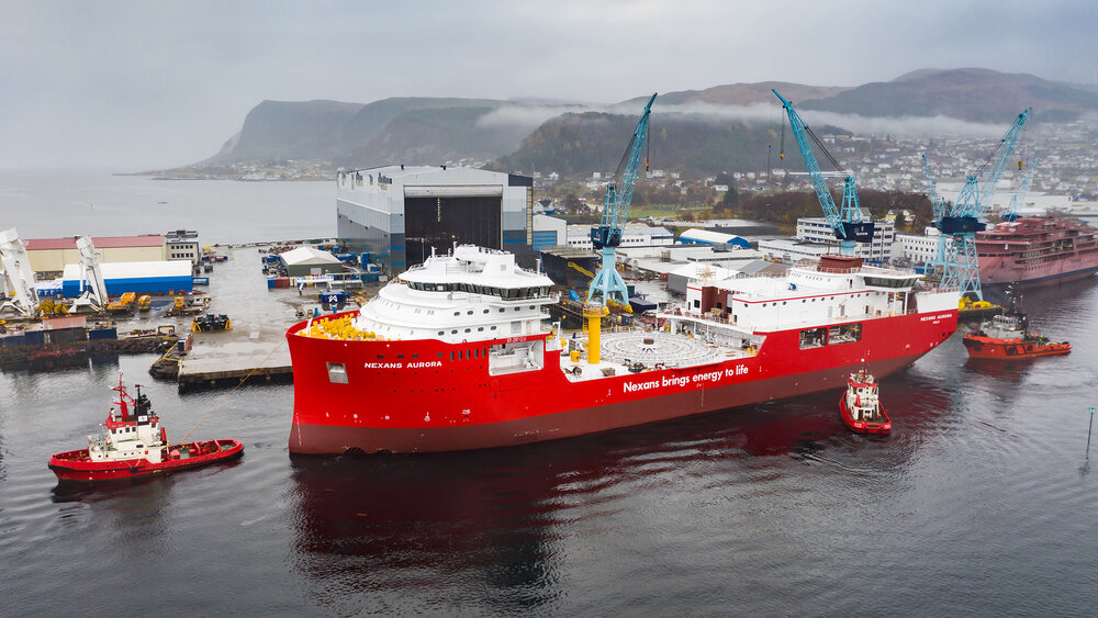 Nexans' cable-lay vessel newbuilds | Ulstein