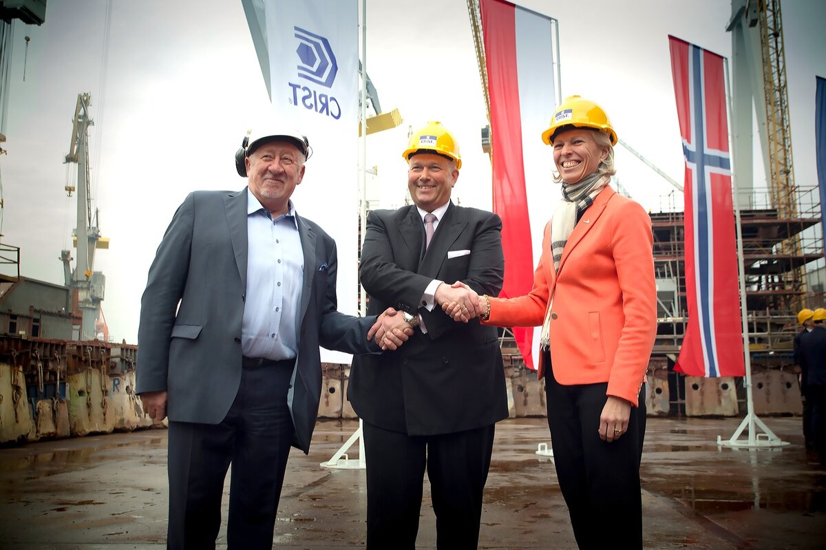 'Color Hybrid' plug-in hybrid ship begins to take form | Ulstein