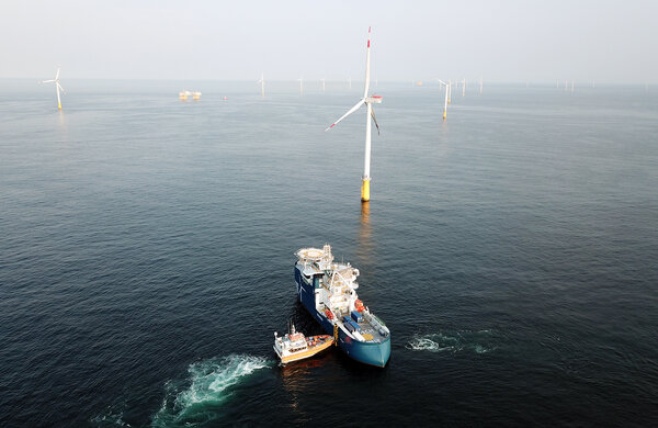 How walk-to-work has transformed offshore wind services | Ulstein