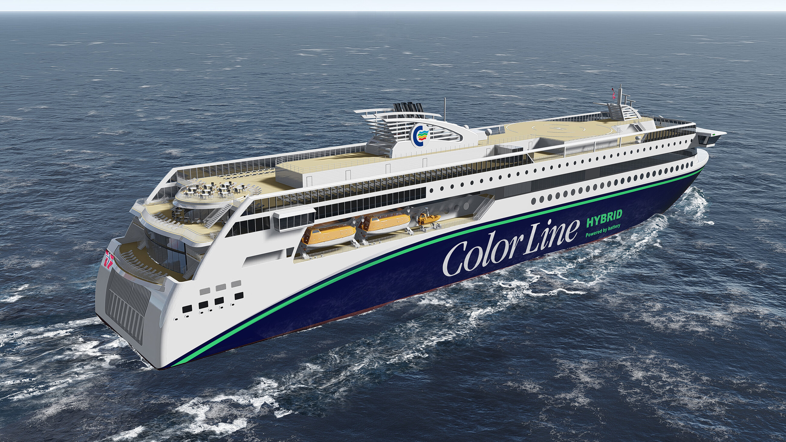 Color Line signs LOI on plug-in hybrid vessel | Ulstein