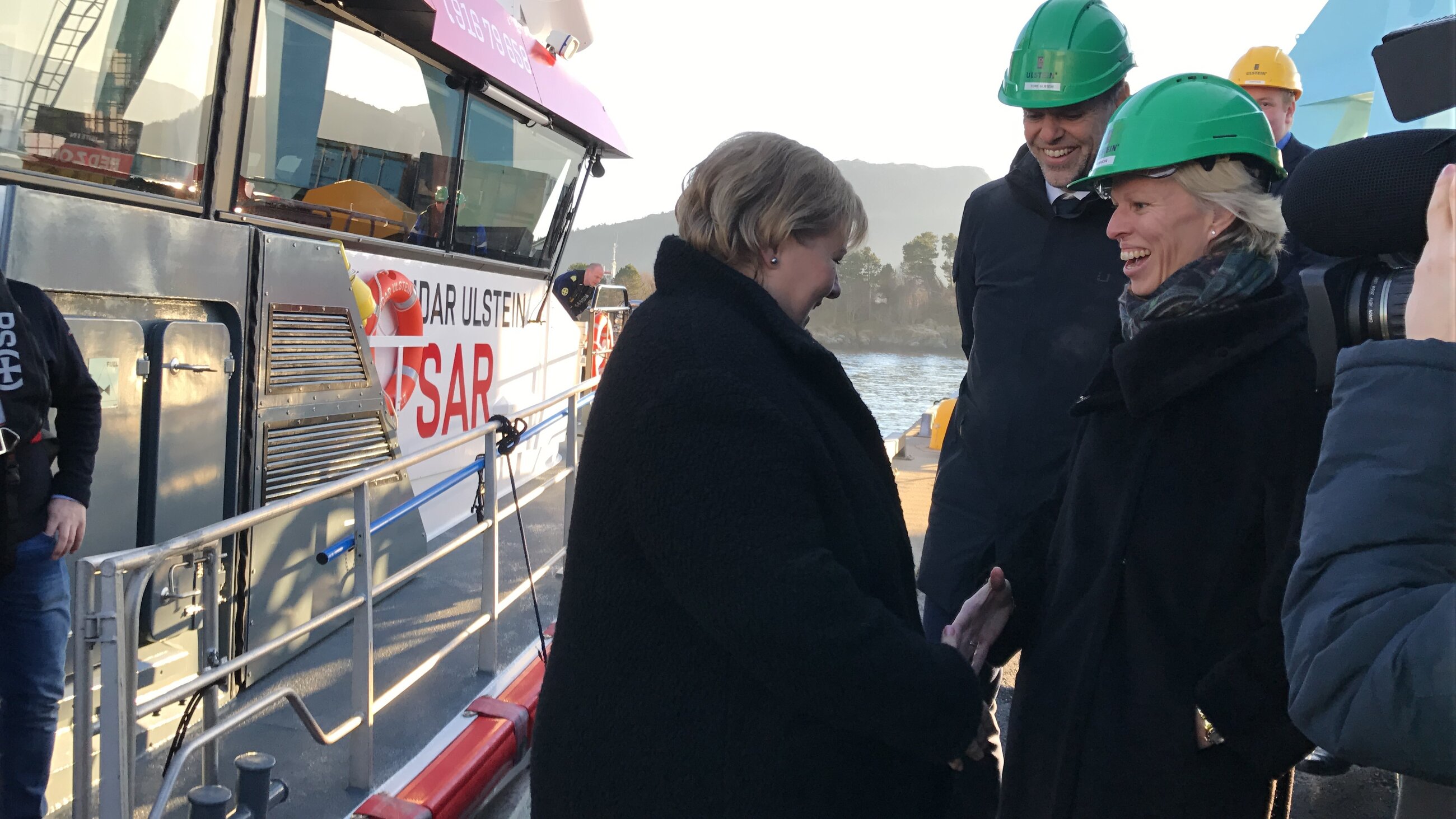 Norwegian Prime Minister Erna Solberg visited Ulstein | Ulstein