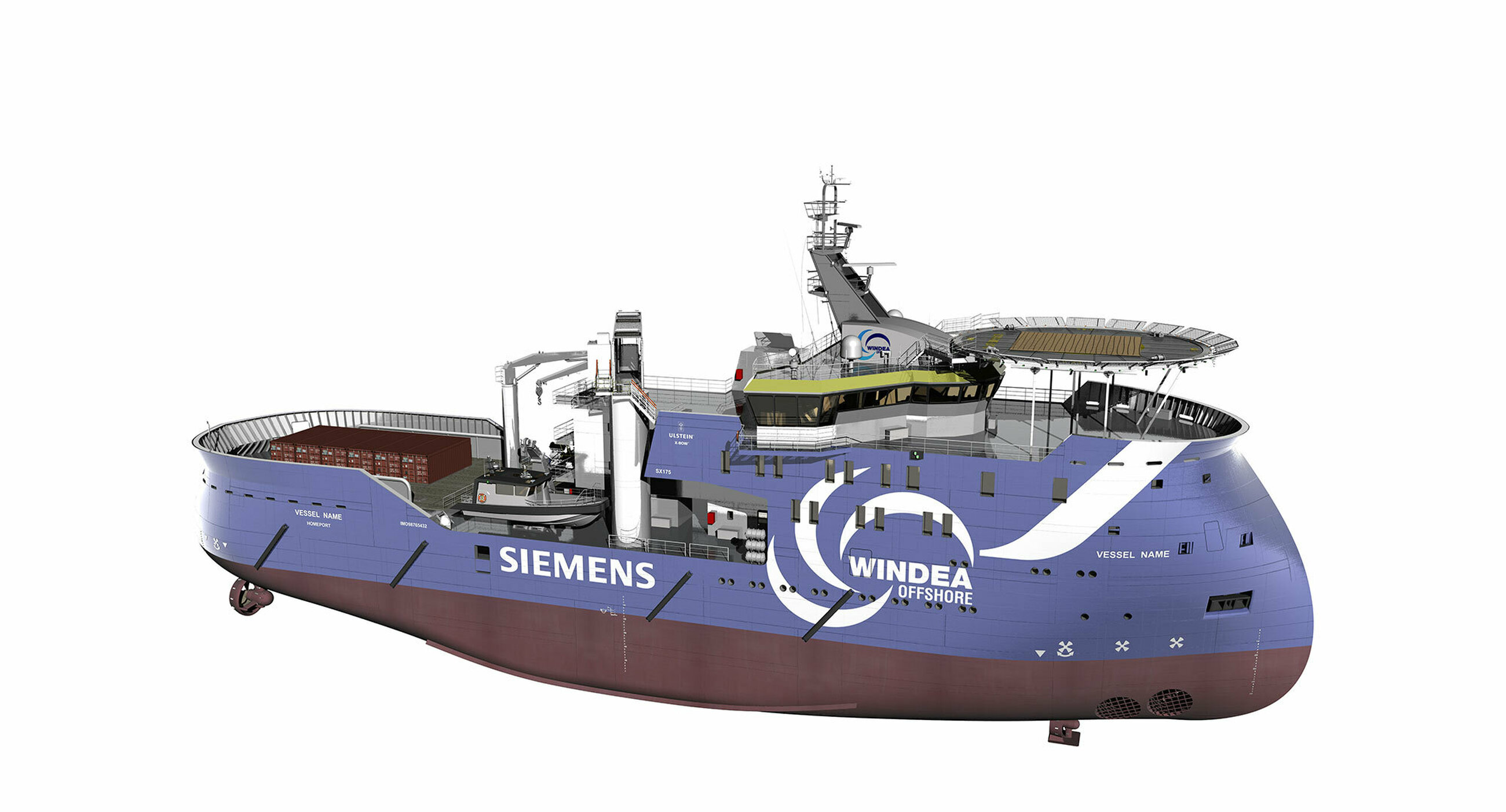 To build two offshore wind service vessels | Ulstein