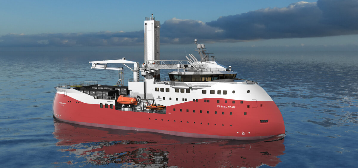 SX222 | CSOV / SOV vessel | Offshore Wind Farm Ship | Ulstein