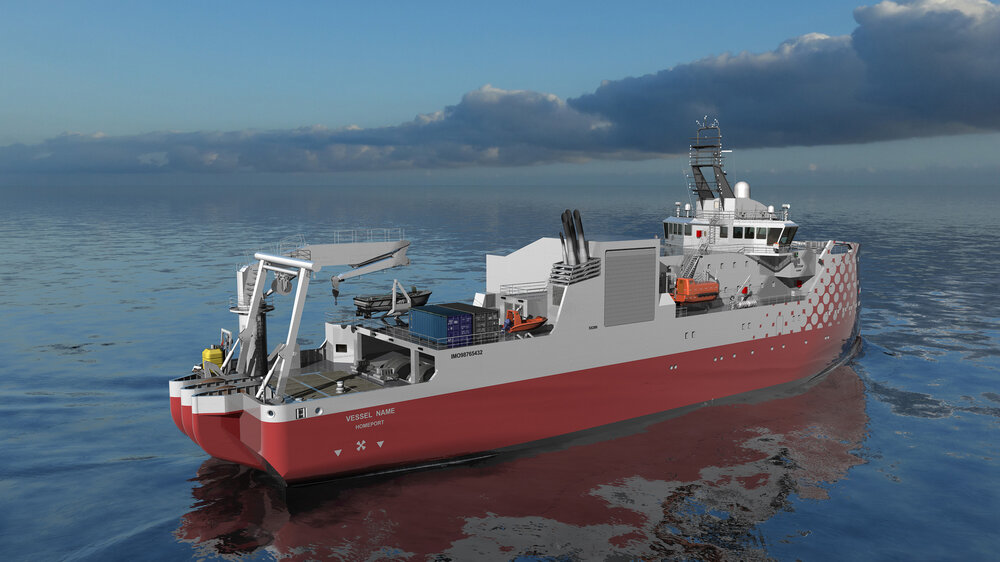 Fibre-optic cable-laying vessels | Ulstein