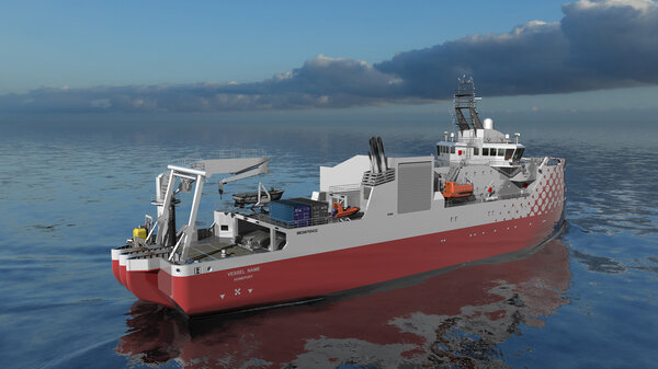 Fibre-optic cable-laying vessels | Ulstein
