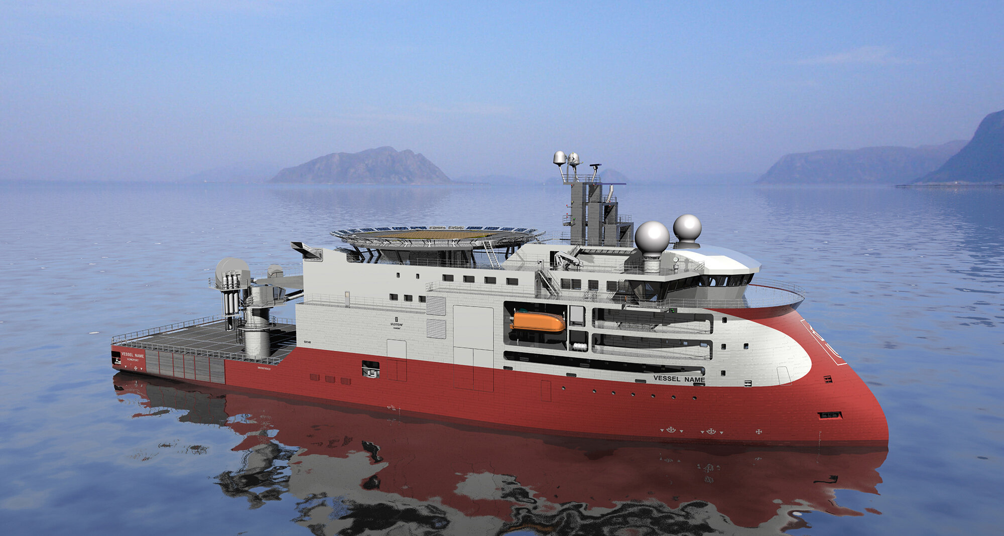 SX148 | Subsea vessel operations | X-BOW ship design | Ulstein