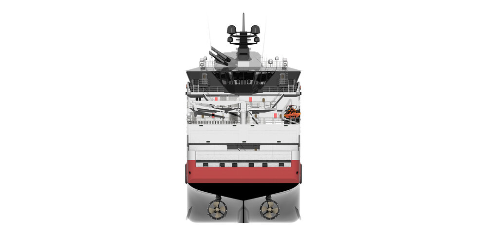 PX105 | Platform Supply Vessel / PSV | X-BOW ship design | Ulstein