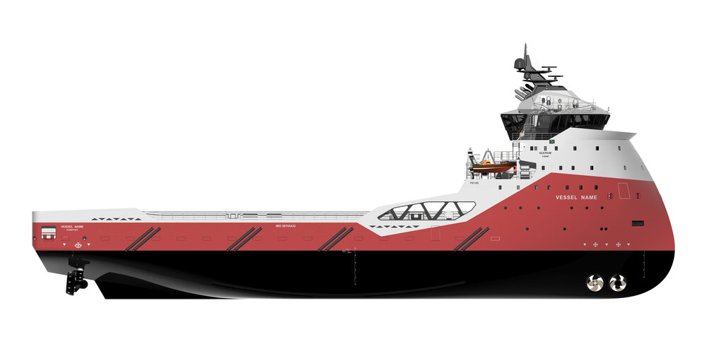 PX105 | Platform Supply Vessel / PSV | X-BOW ship design | Ulstein