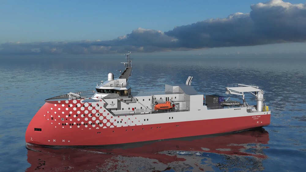 Fibre-optic cable-laying vessels | Ulstein