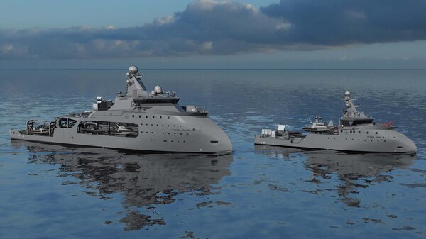 Ulstein designs for the standardised naval auxiliary vessels | Ulstein