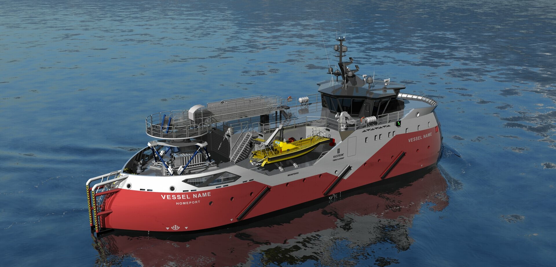 SX250 | CSOV / SOV | TWIN X-STERN ship design | Ulstein