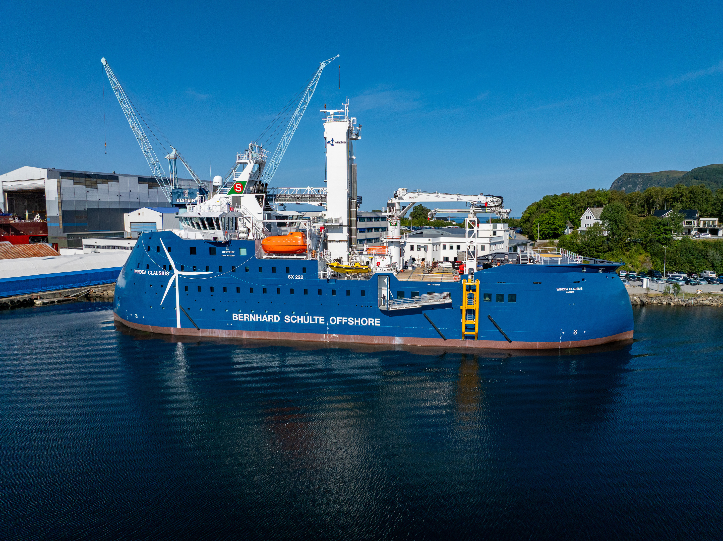 WINDEA Clausius delivered – BS Offshore receives second… | Ulstein