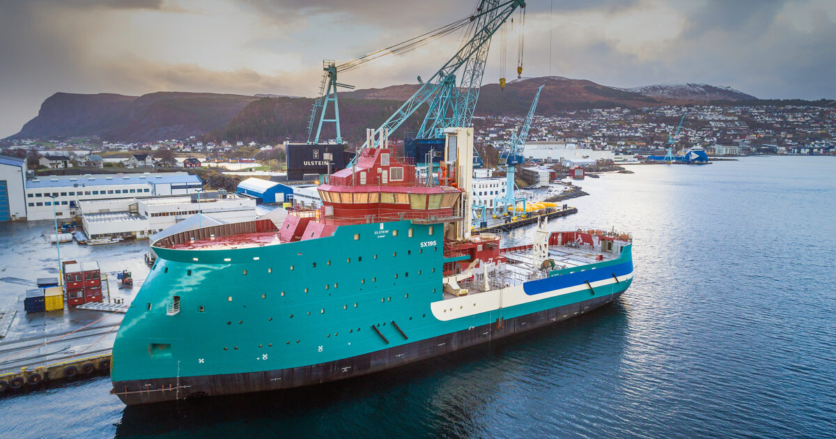 Acta Centaurus, second DP2 W2W vessel in final construction… | Ulstein