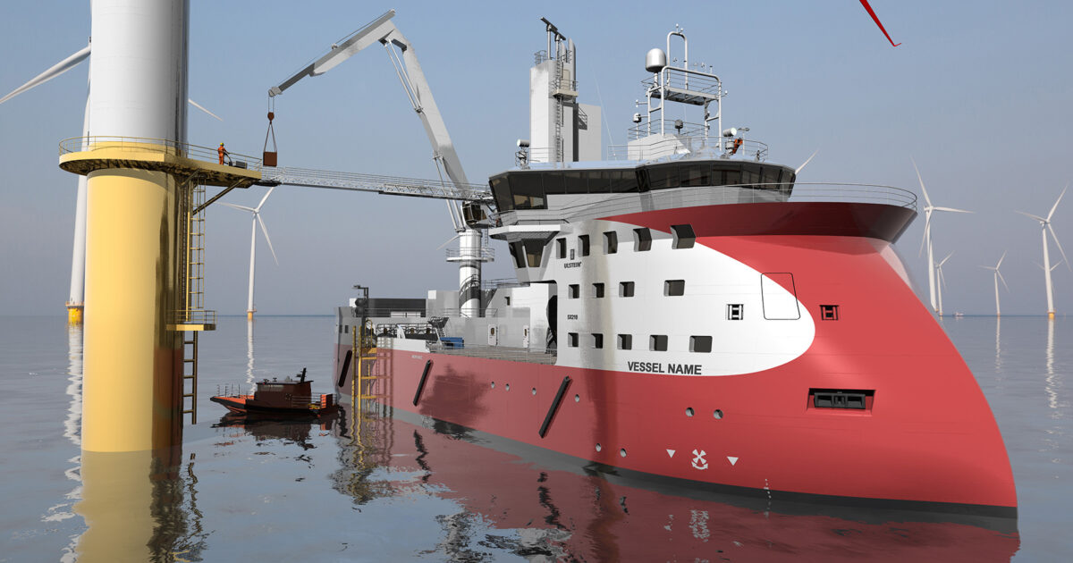 The TWIN X-STERN® design provides fuel savings and maximum… | Ulstein