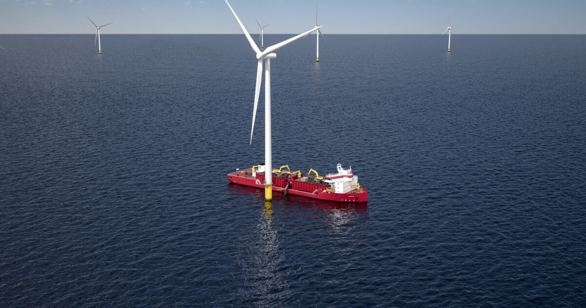 Rock installation: Awarded ship design contract for U.S.… | Ulstein