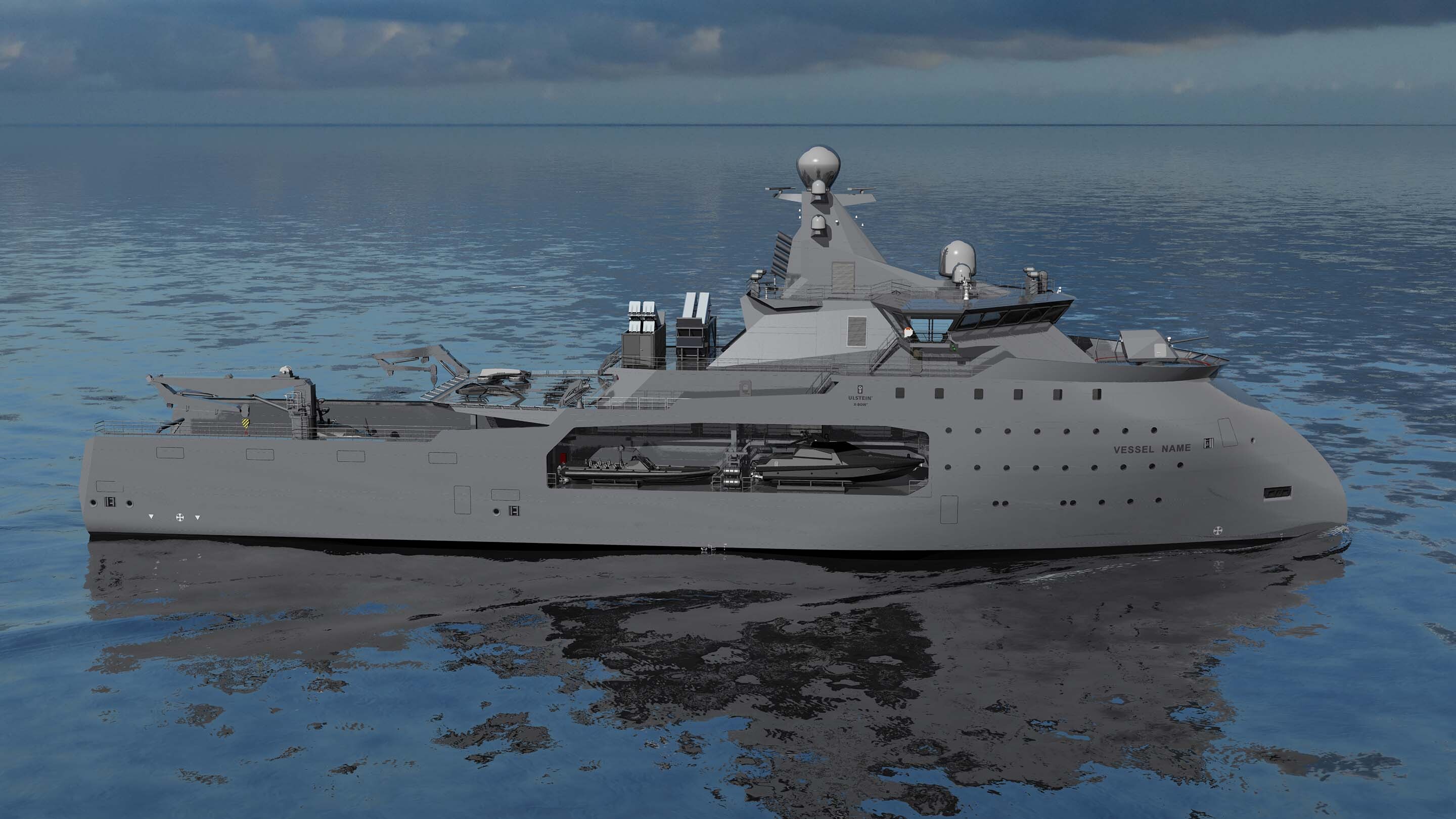 Ulstein designs for the standardised naval auxiliary vessels | Ulstein